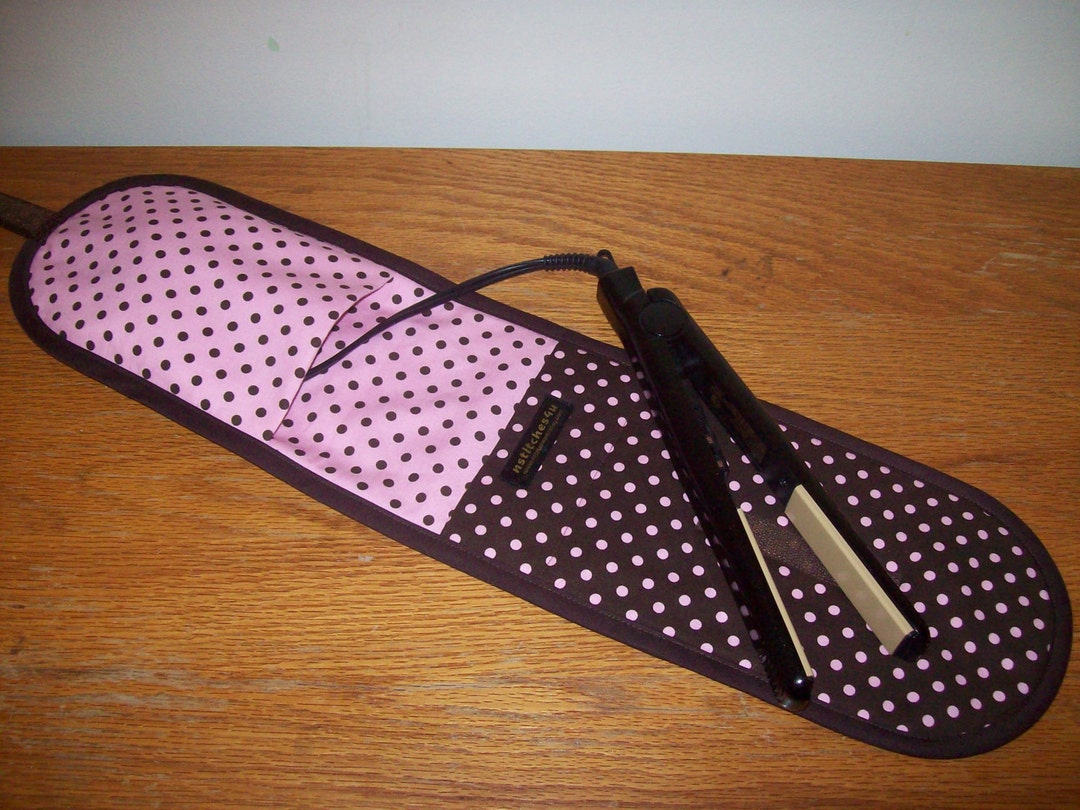 Curling Iron Case / Flat Iron Cover (insulated) for Travel, Storage or ...