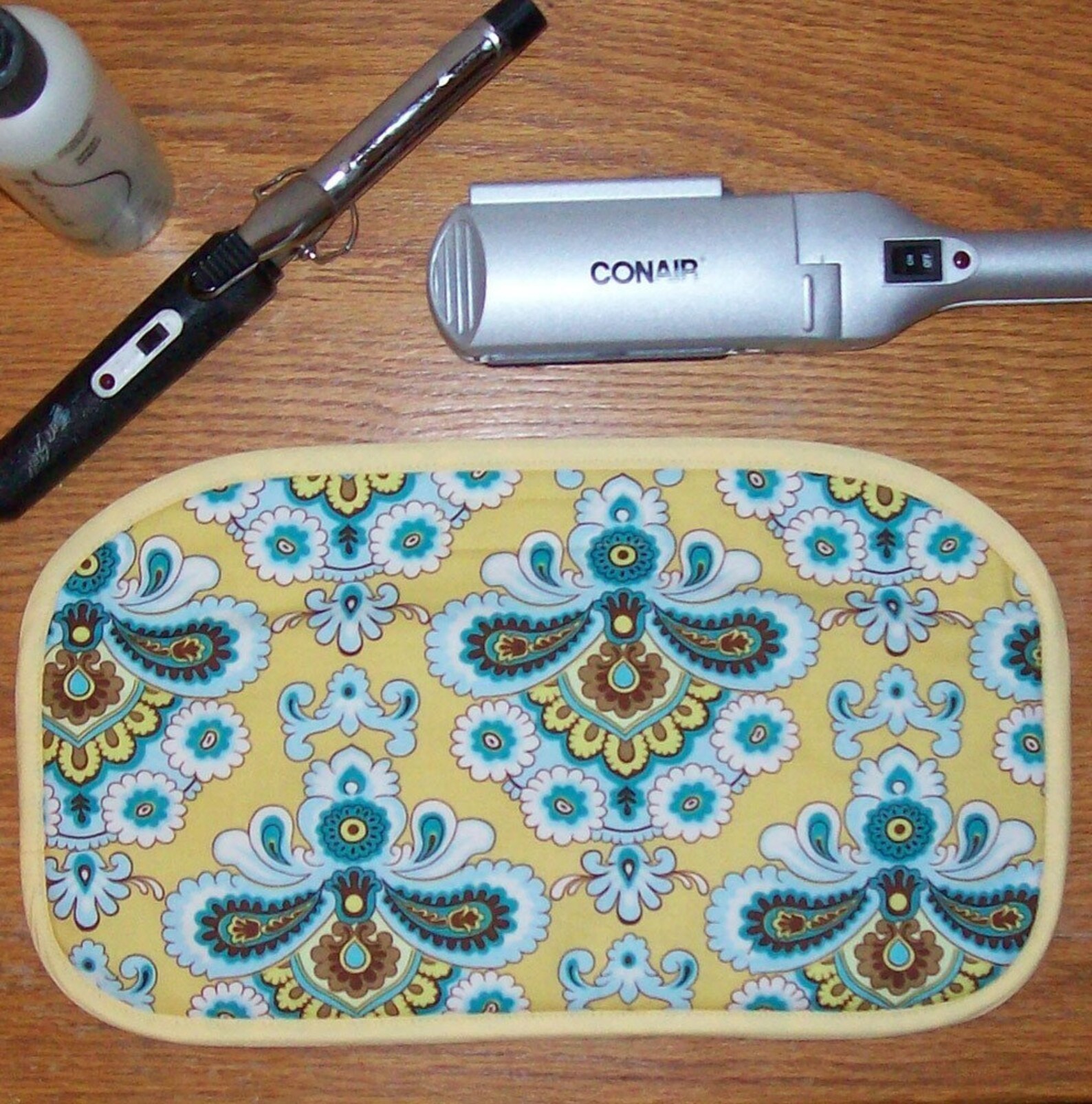 Curling Iron Case / Flat Iron Cover for Travel or the Gym - Etsy