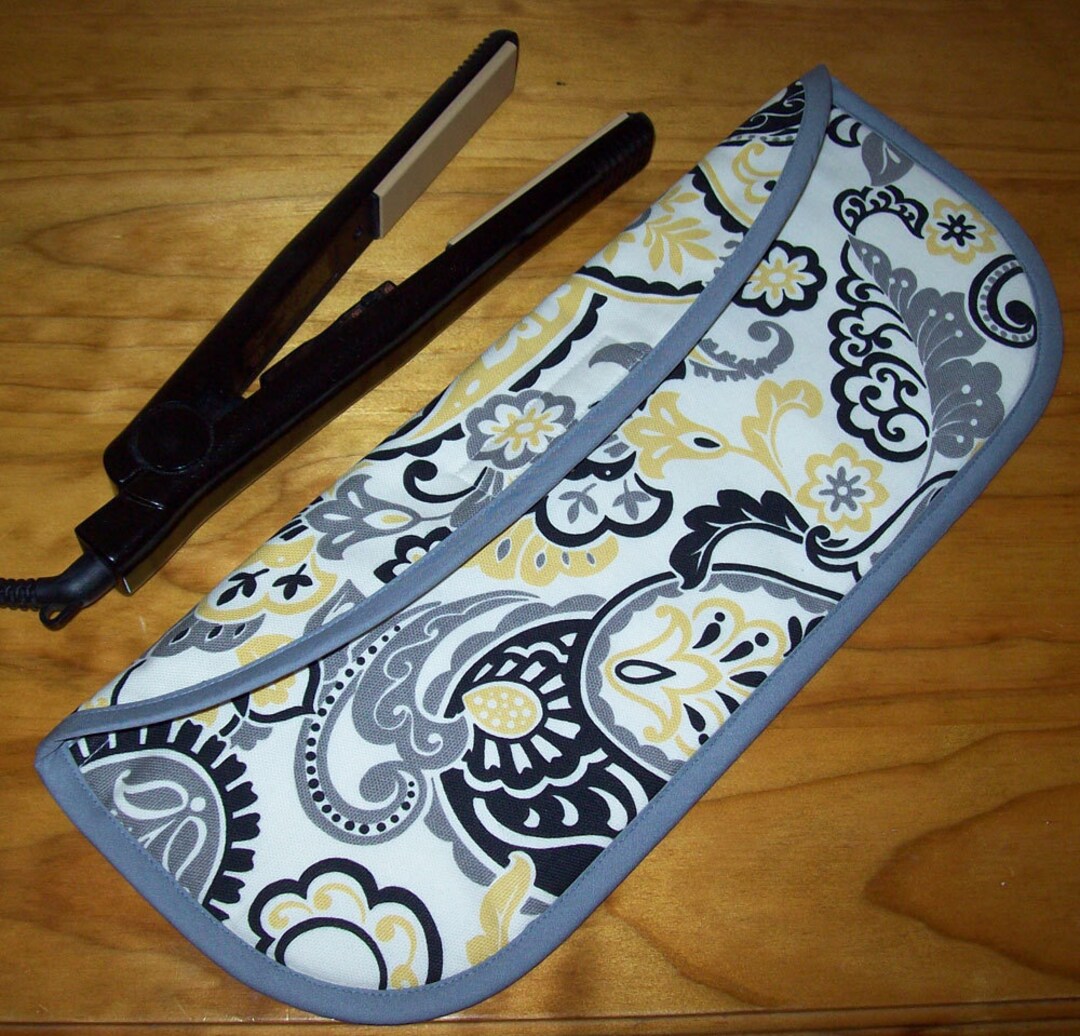 Curling Iron Case / Straightening Iron / Flat Iron Cover for Travel or ...
