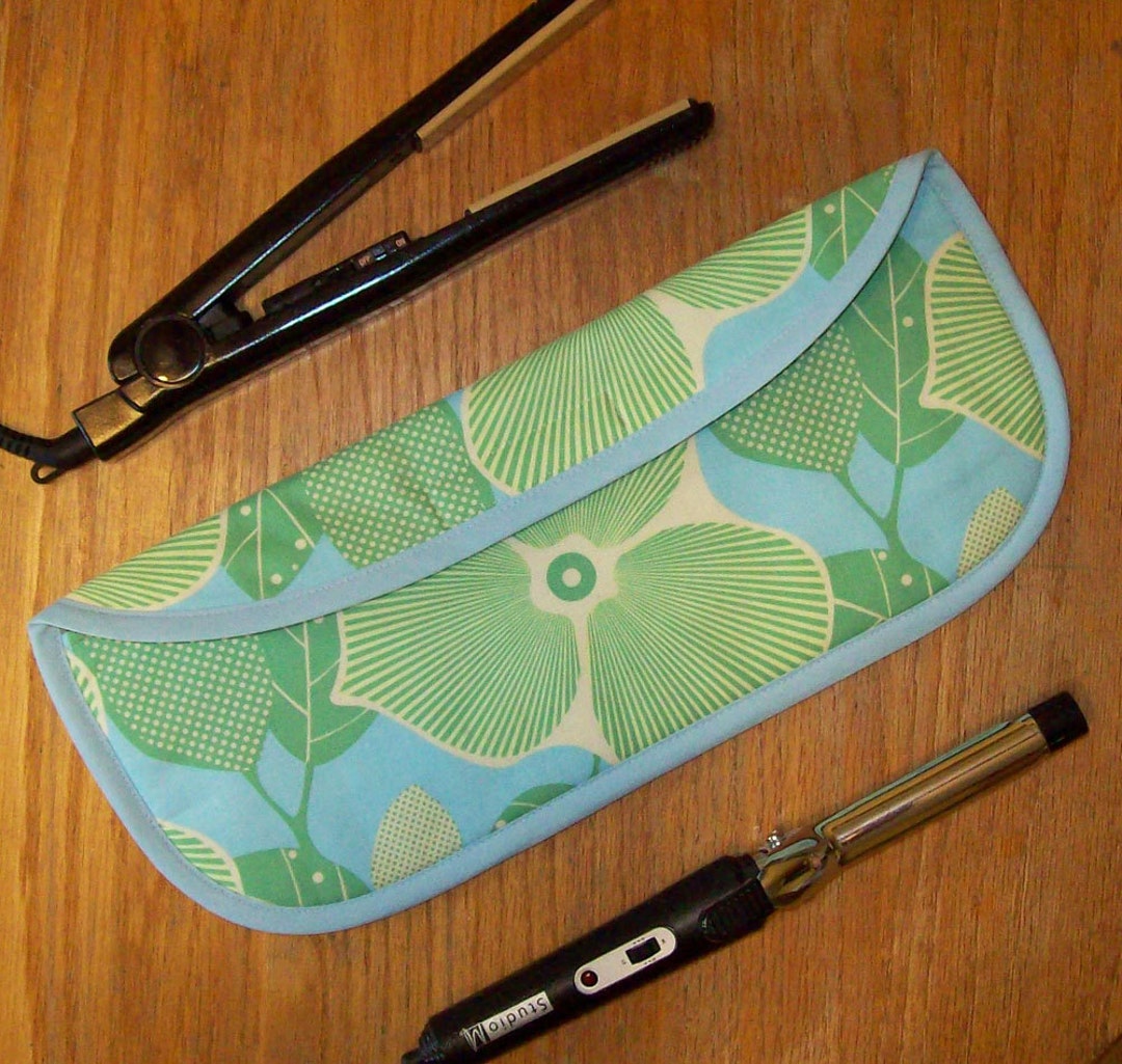 Curling Iron Case / Flat Iron Cover for Travel or the Gym (insulated ...