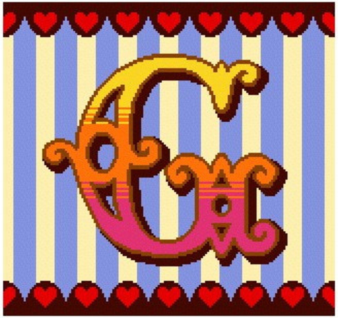 Curious Alphabet Cross Stitch Kit G - Etsy