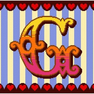 Curious Alphabet Cross Stitch Kit G - Etsy