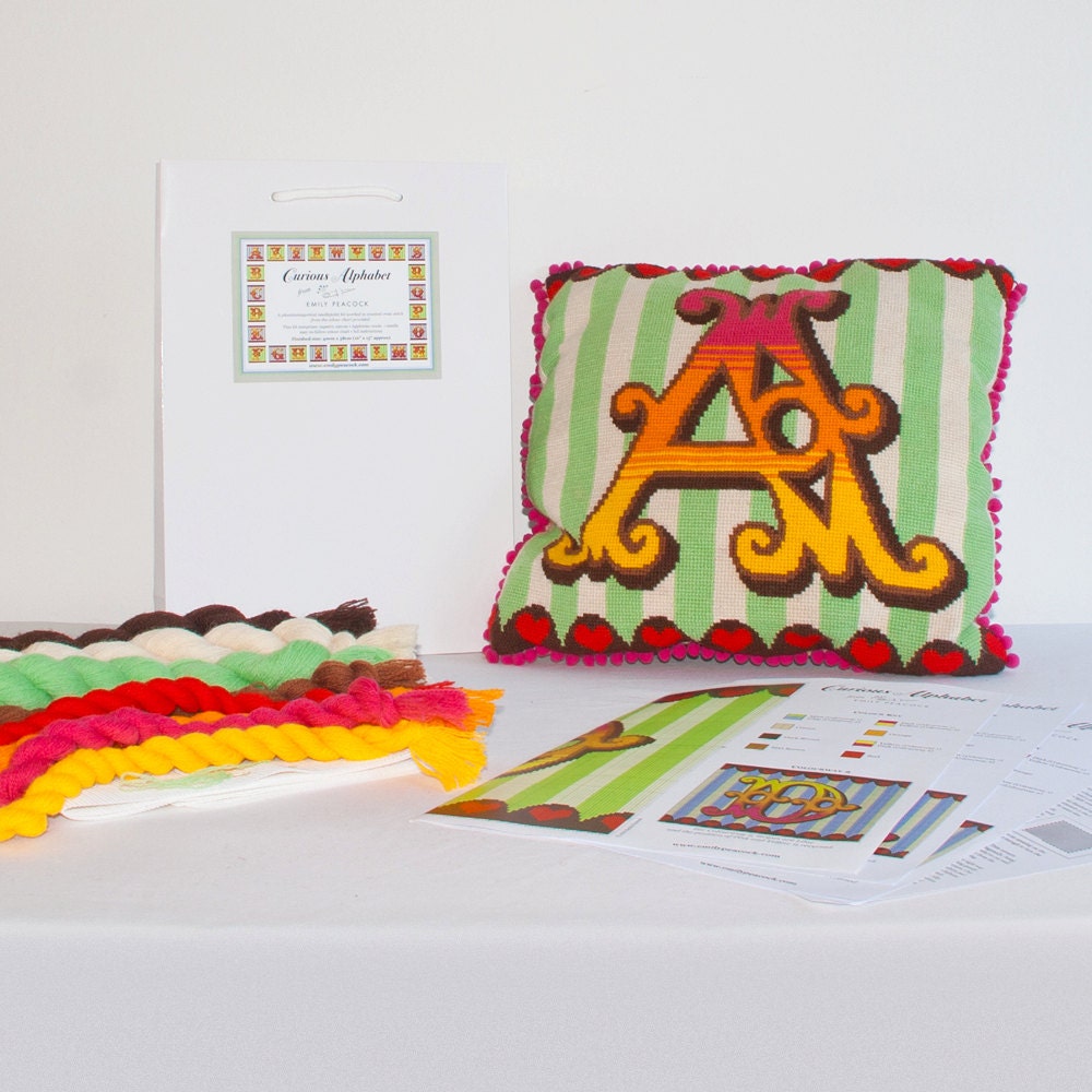 Curious Alphabet Cross Stitch Kit O - Etsy Australia