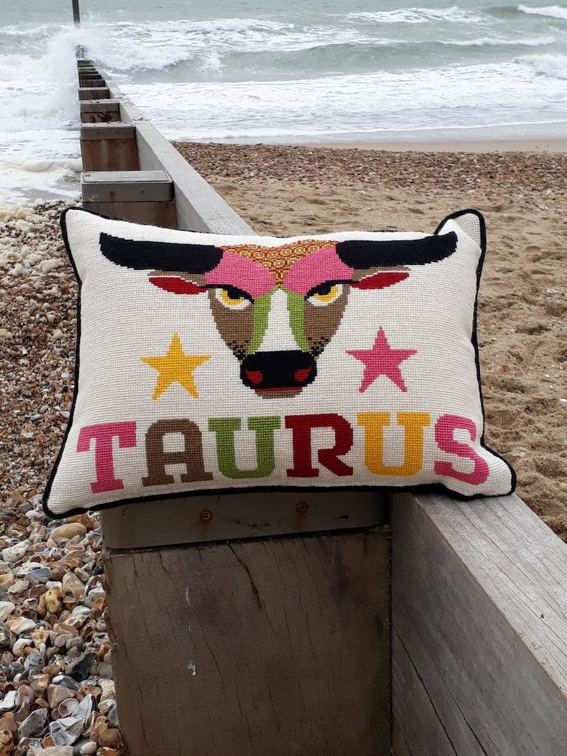 Taurus Cross Stitch Kit - Small - Etsy