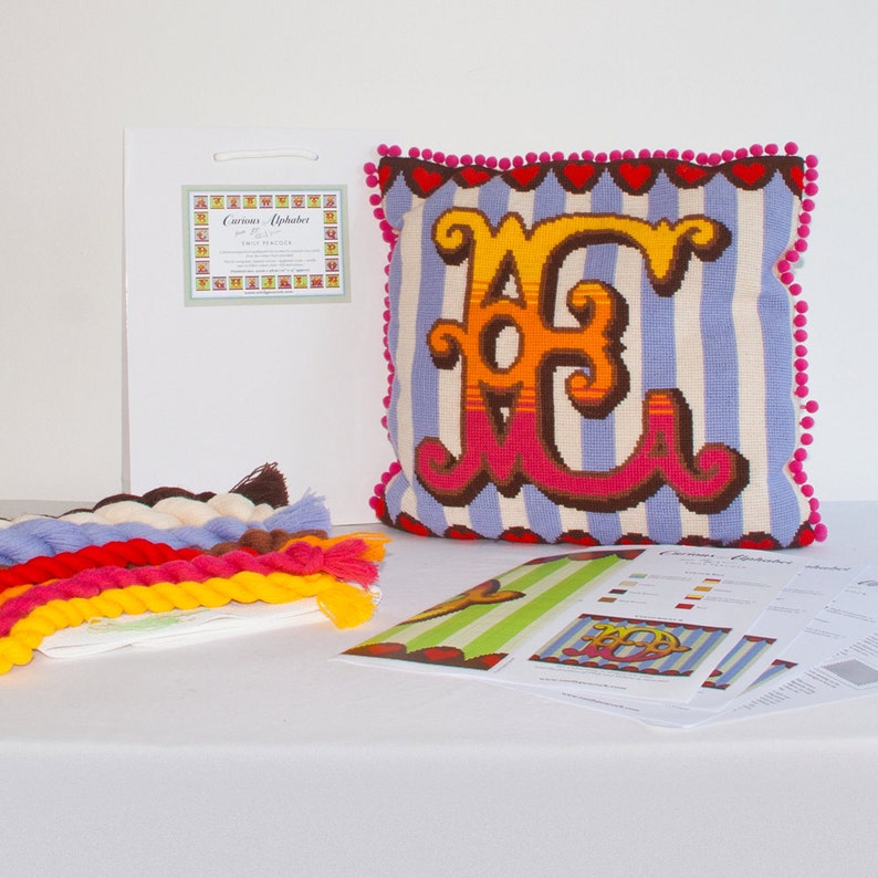 Curious Alphabet Cross Stitch Kit G - Etsy