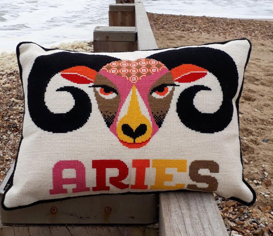 Aries Cross Stitch Kit Small - Etsy