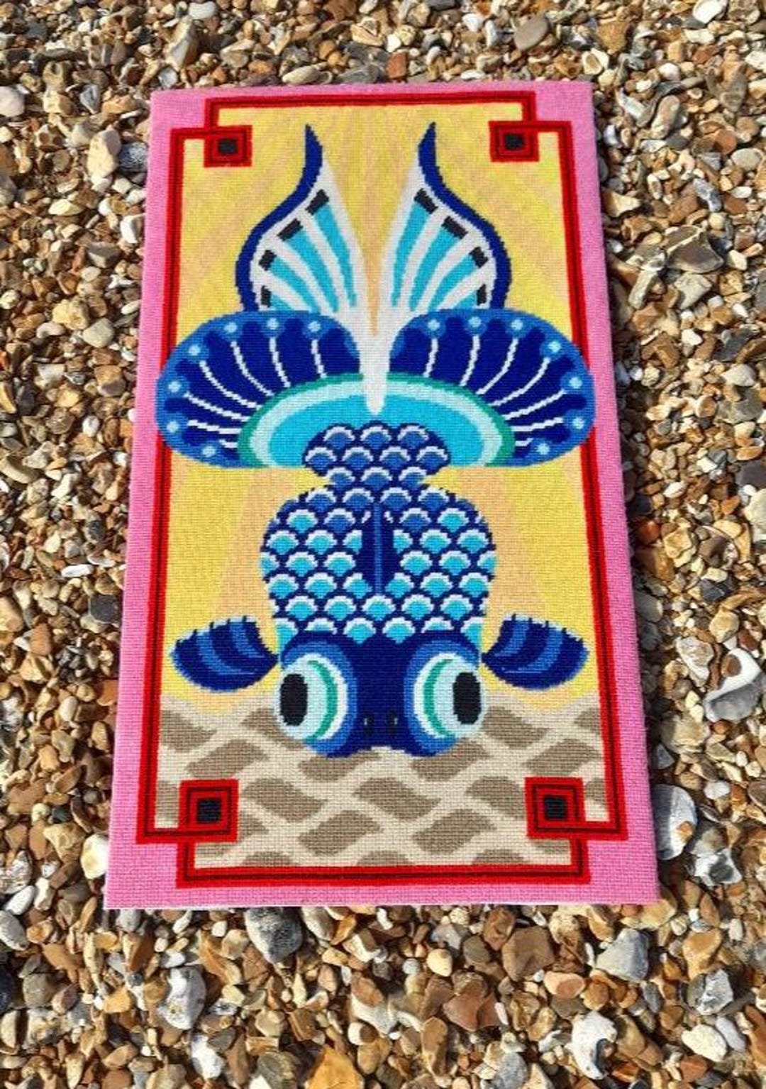 Tricia the Fish Cross Stitch Kit - Etsy UK