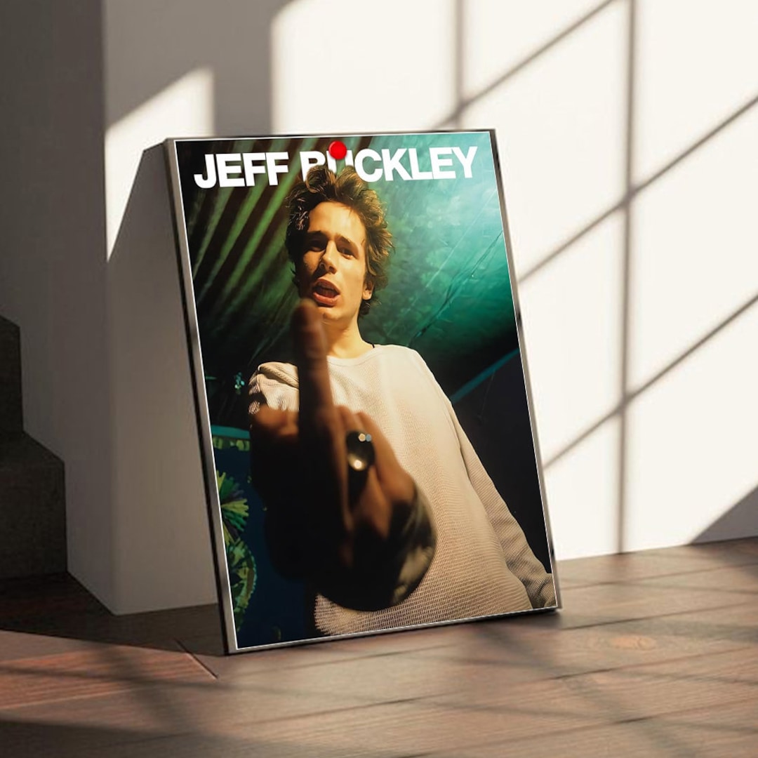 Jeff Buckley Poster Rock Singer Poster Singer Poster, No Framed , Home ...