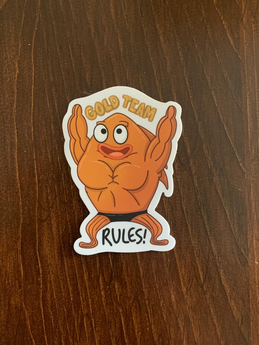 Gold Team Rules! - Etsy