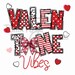 Red Valentine Vibes PNG, Heart Ribbons Bow (digital Download) - Etsy