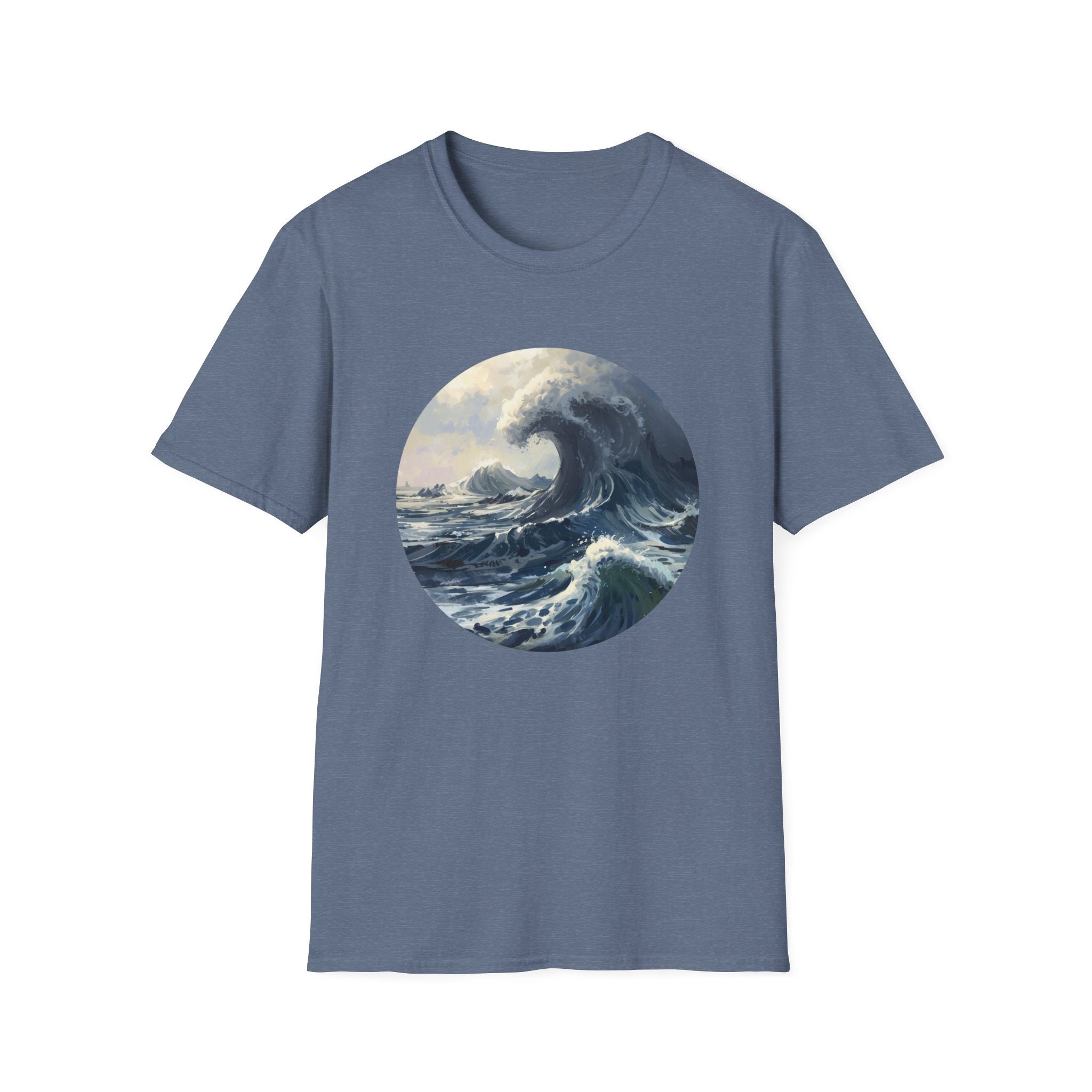 Great Wave Inspired T-shirt, Hokusai Shirt, the Great Wave off Kanagawa ...