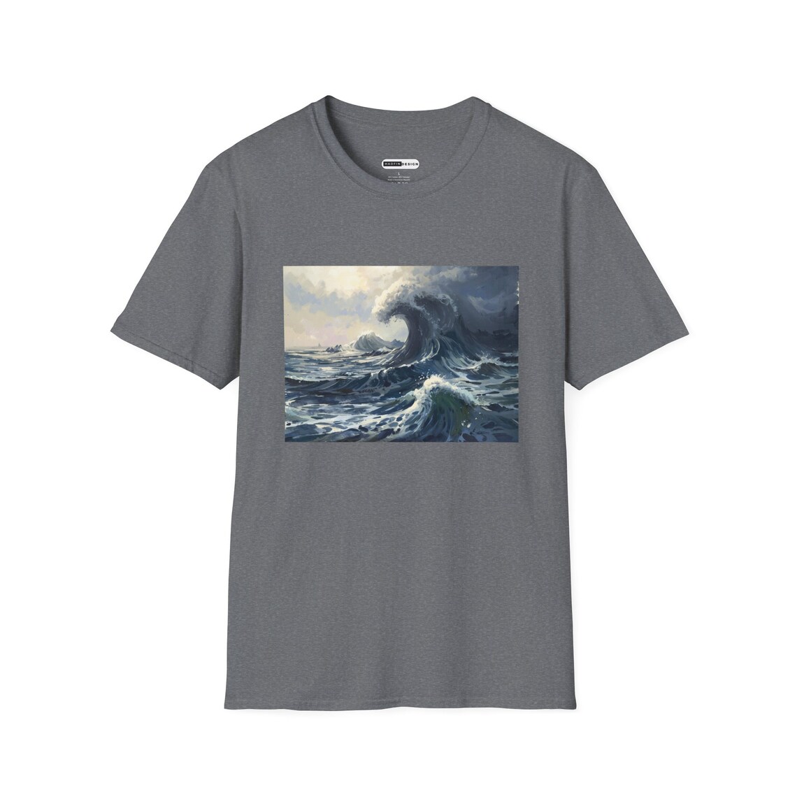 Great Wave Inspired T-shirt, Hokusai Shirt, the Great Wave off Kanagawa ...