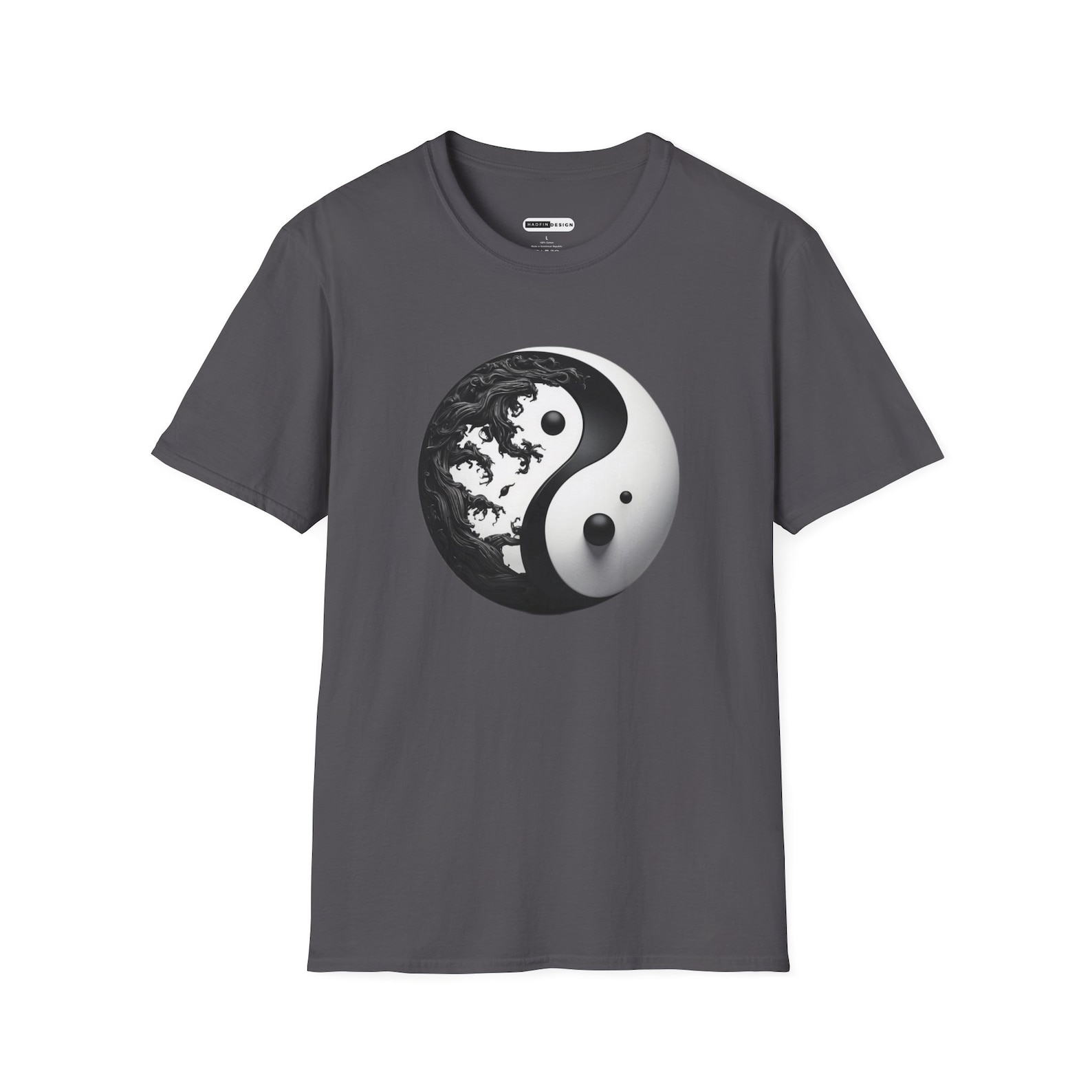 Stylish Yin Yang T-shirt, Zen Shirt, Yin Yang Shirt, Asian Style ...