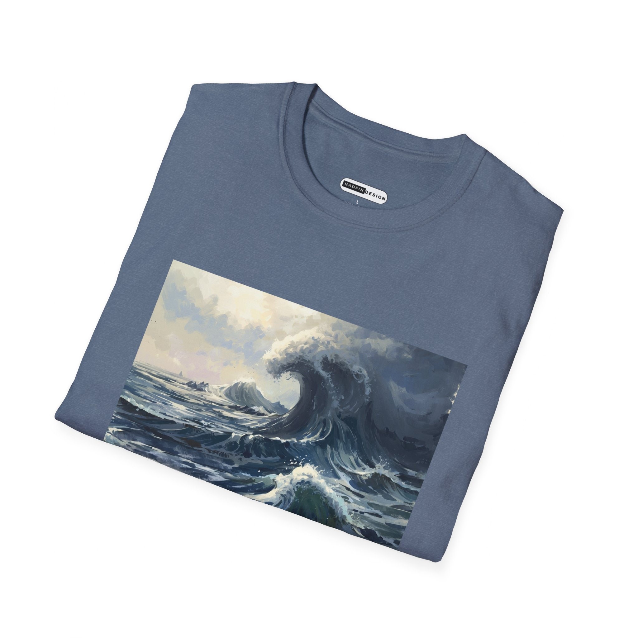 Great Wave Inspired T-shirt, Hokusai Shirt, the Great Wave off Kanagawa ...