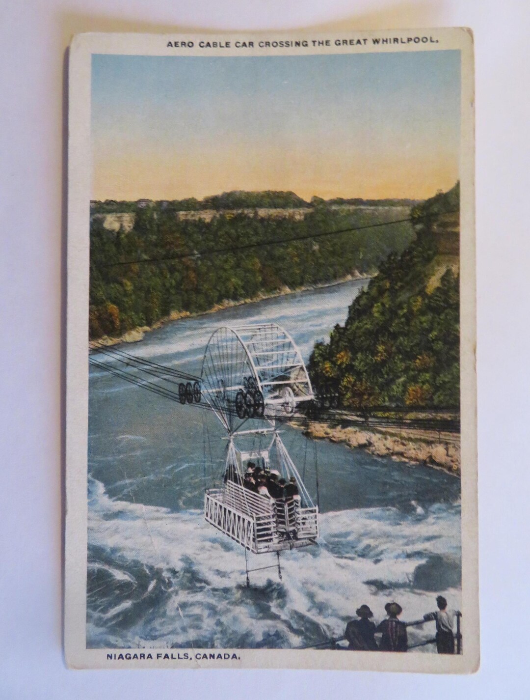 Niagara Falls Canada Aero Cable Car Crossing the Great Whirlpool ...