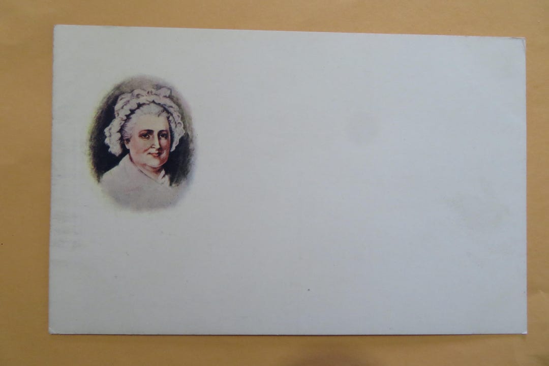 Rare Martha Washington Portrait Vintage Postcard / Early 1900s - Etsy