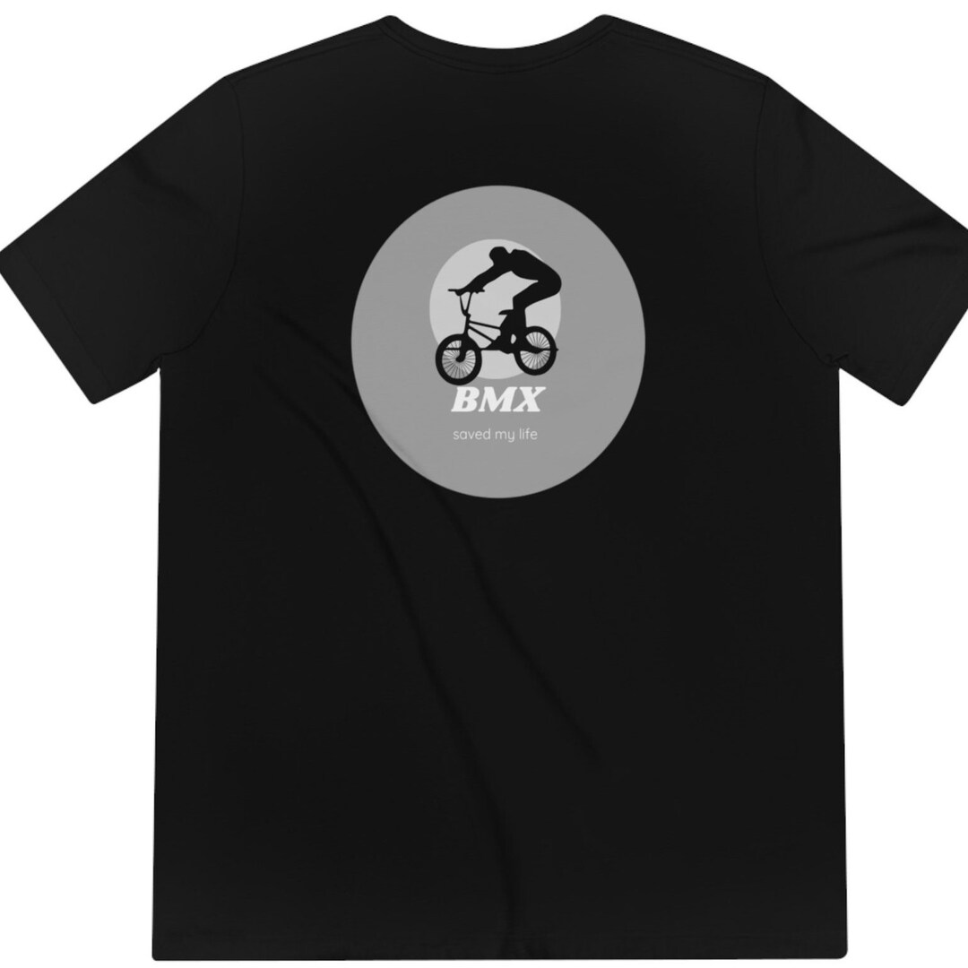 BMX Saved My Life T-shirt, Sports Attire, Gift for Him, Men, Active ...