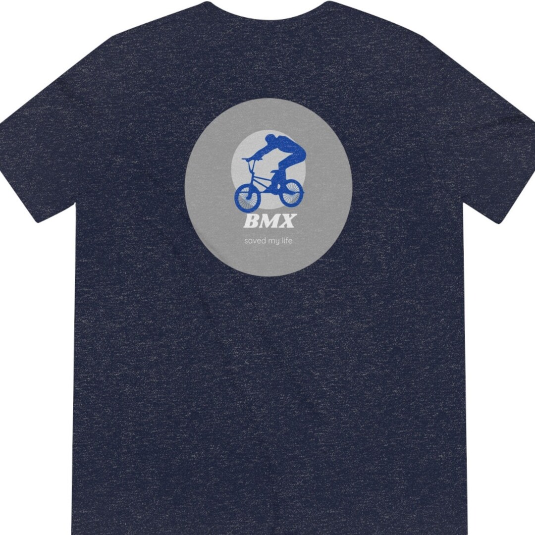 BMX Saved My Life T-shirt, Sports Attire, Gift for Him, Men, Active ...