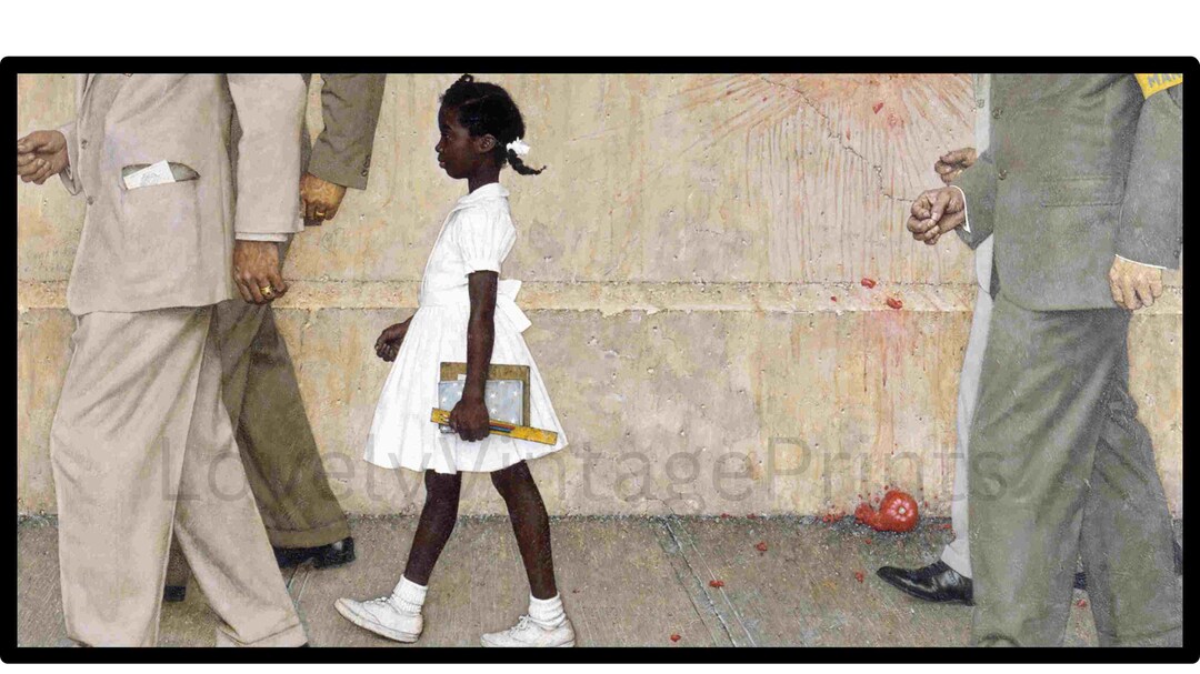 Frame TV Digital African American Art Ruby Bridges, the Problem We All ...