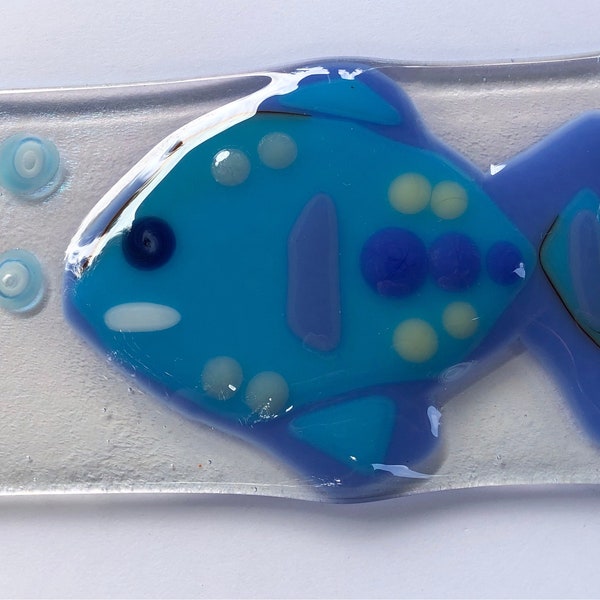 Fused Glass Fish - Etsy
