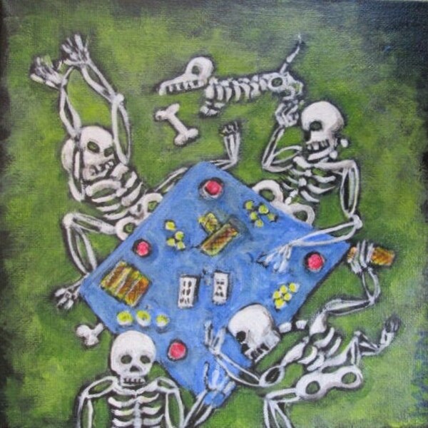 Skeleton Art - Etsy Canada