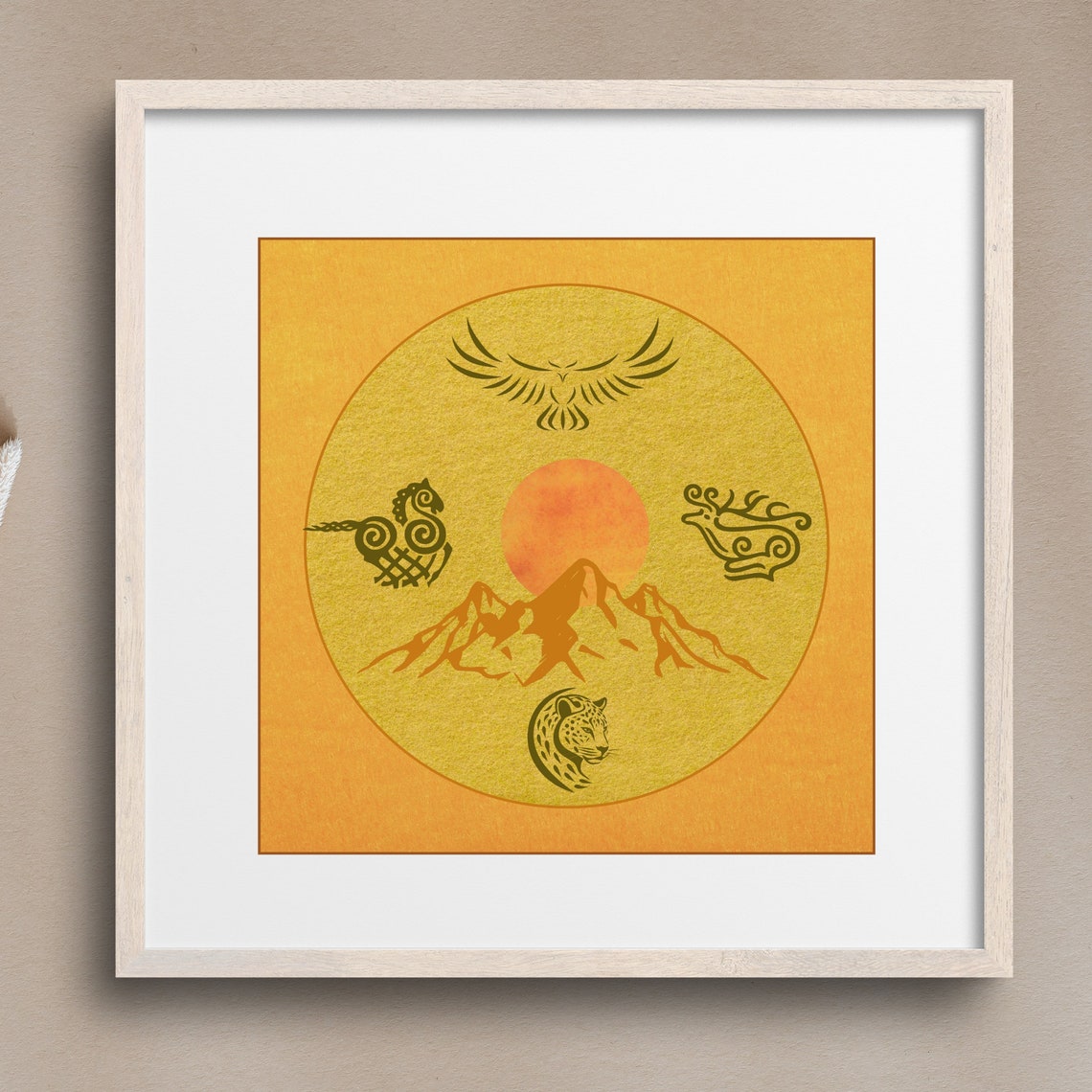 Kyrgyzstan, Central Asian Wall Art, Traditional Patterns, Ancient ...