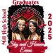 Editable 2025 Graduation Designs, Class of 2025, Grad 2025 Canva ...