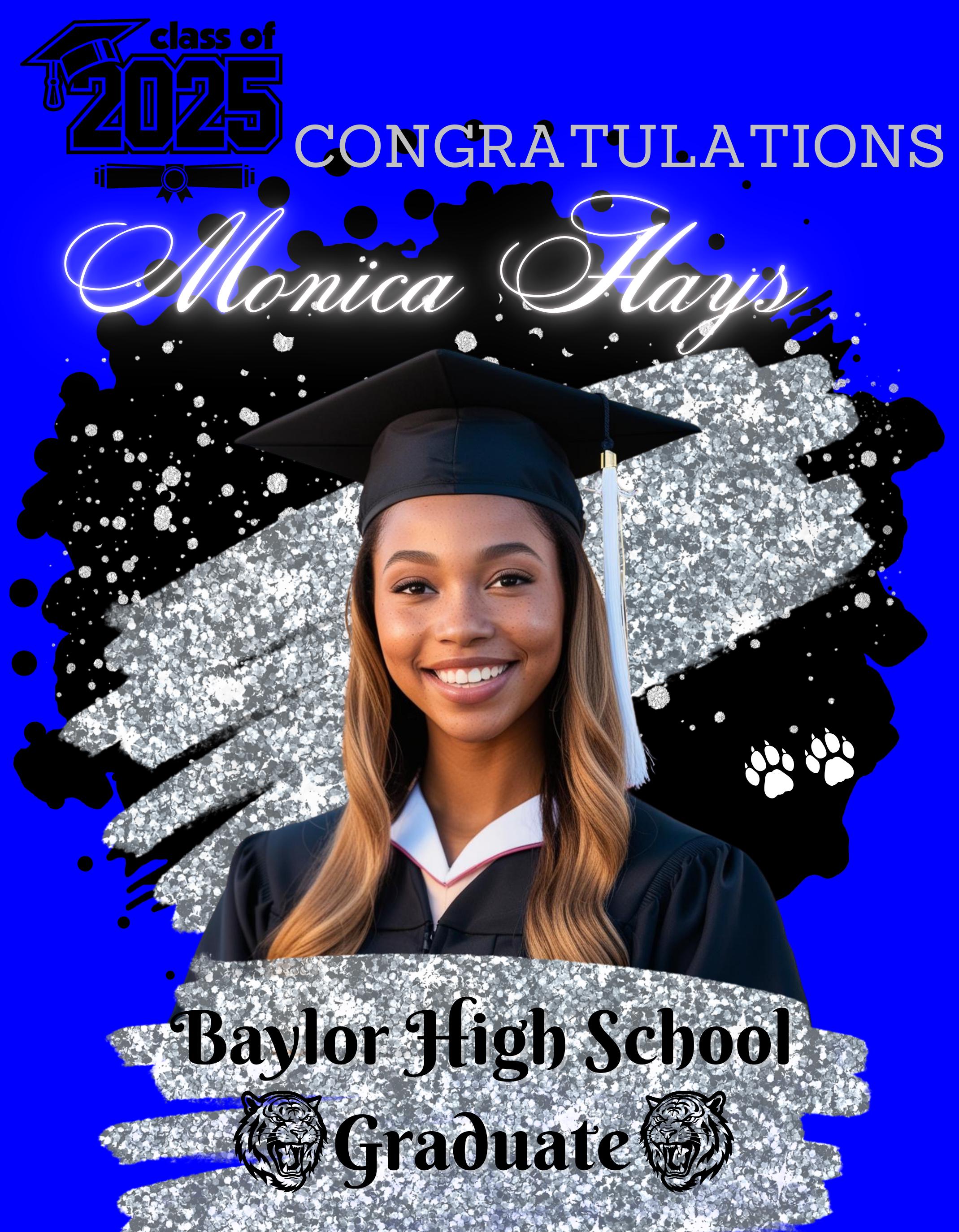 Editable Graduation Designs, Grad 2025 Canva Templates, 2025 Graduation ...