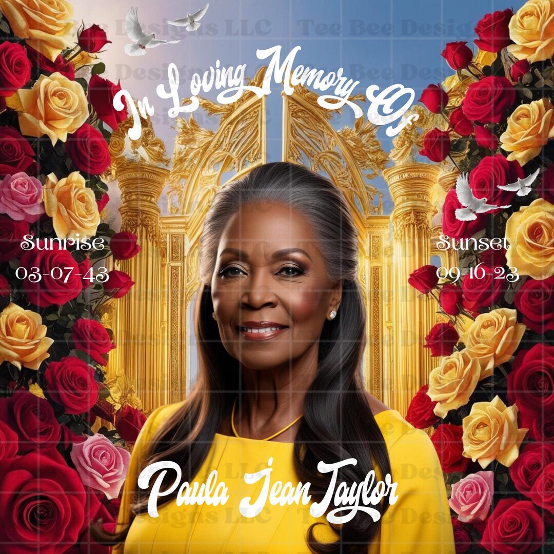 Editable Memorial Templates With Golden Gates, Canva Editable, T-shirt ...