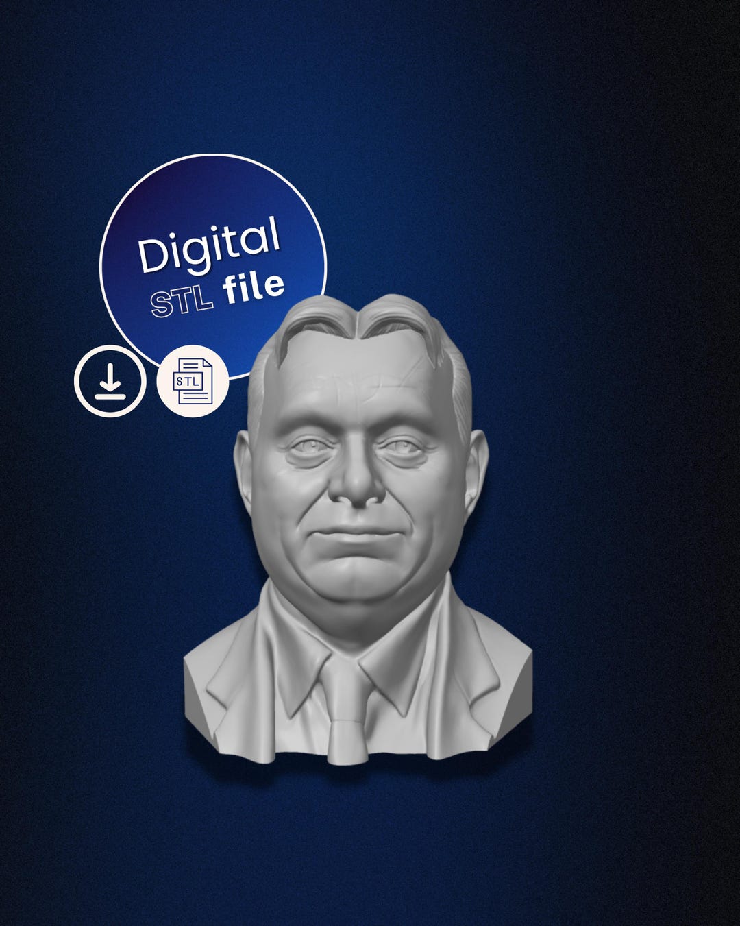 Viktor Orban Digital STL File, Frydy Works Official Design, Instant ...