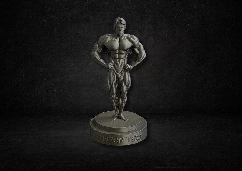 Arnold Schwarzenegger Bodybuilder Statue: Gym Decor & Fitness Gift - Etsy