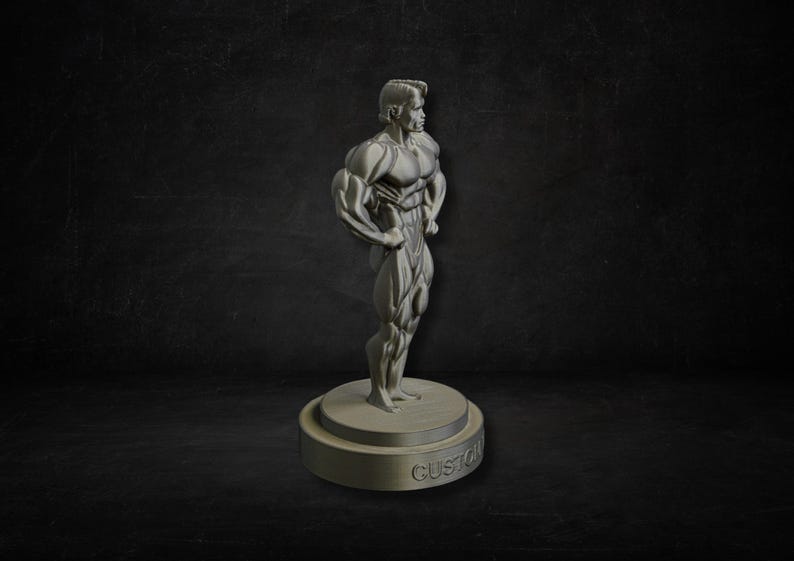 Arnold Schwarzenegger Bodybuilder Statue: Gym Decor & Fitness Gift - Etsy