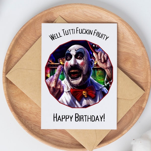 Scary Birthday - Etsy