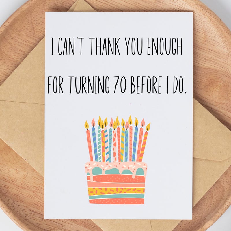 Funny Women's Birthday Card - Etsy