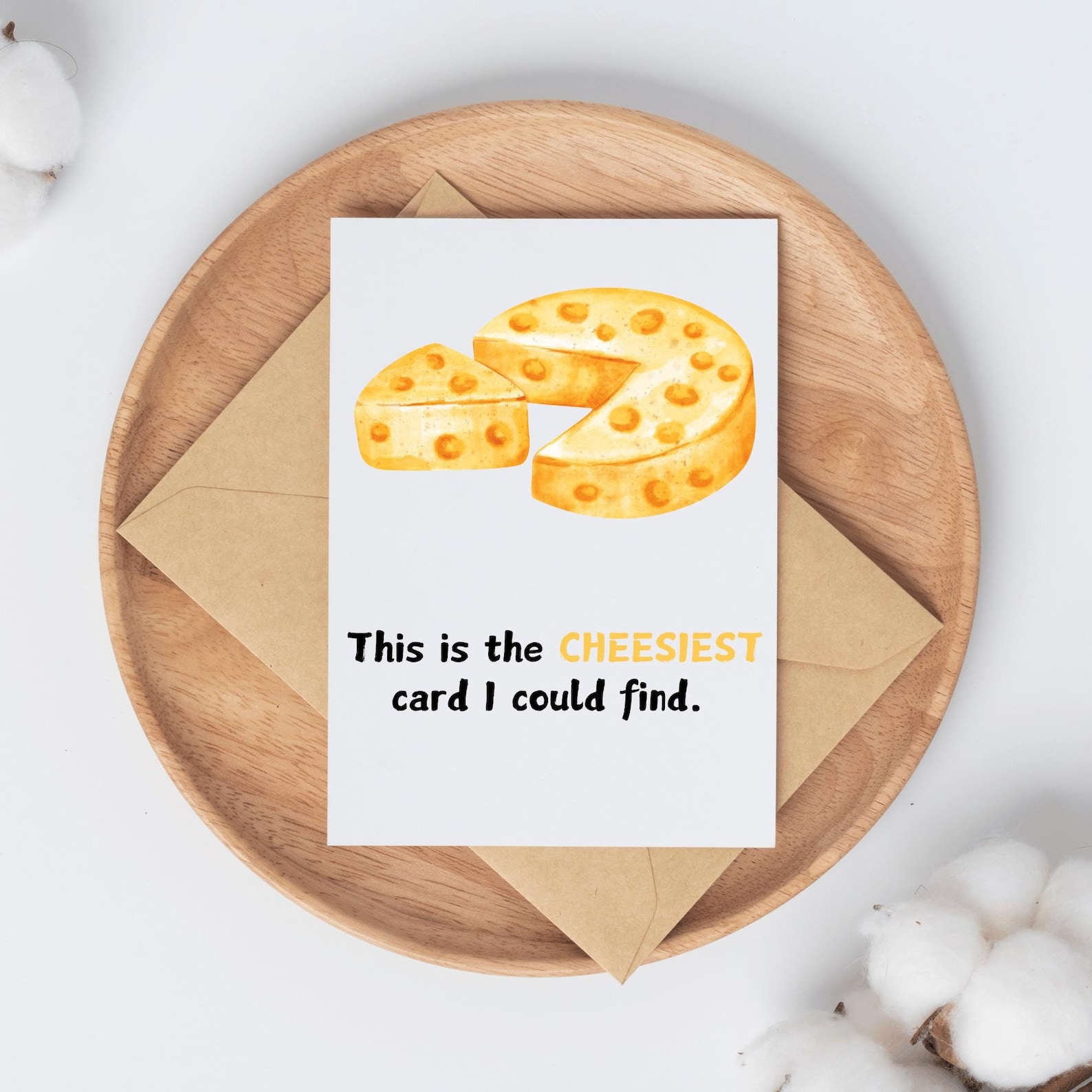 Cheesy Greeting Card, I Love You Birthday, Anniversary, Best Friend ...