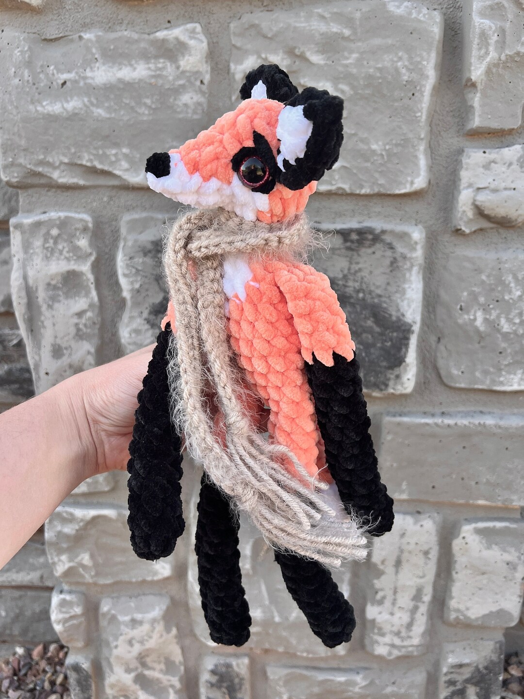 Roe the Fox Crochet Pattern - Etsy