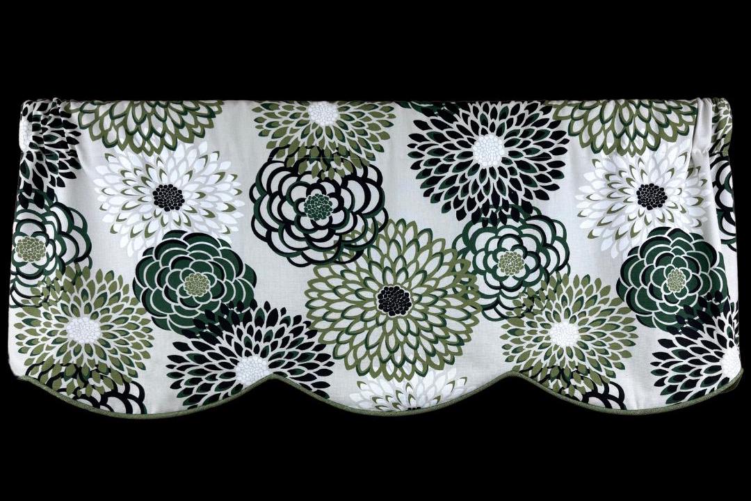 Lancaster Scallop Cornice Valance - Etsy