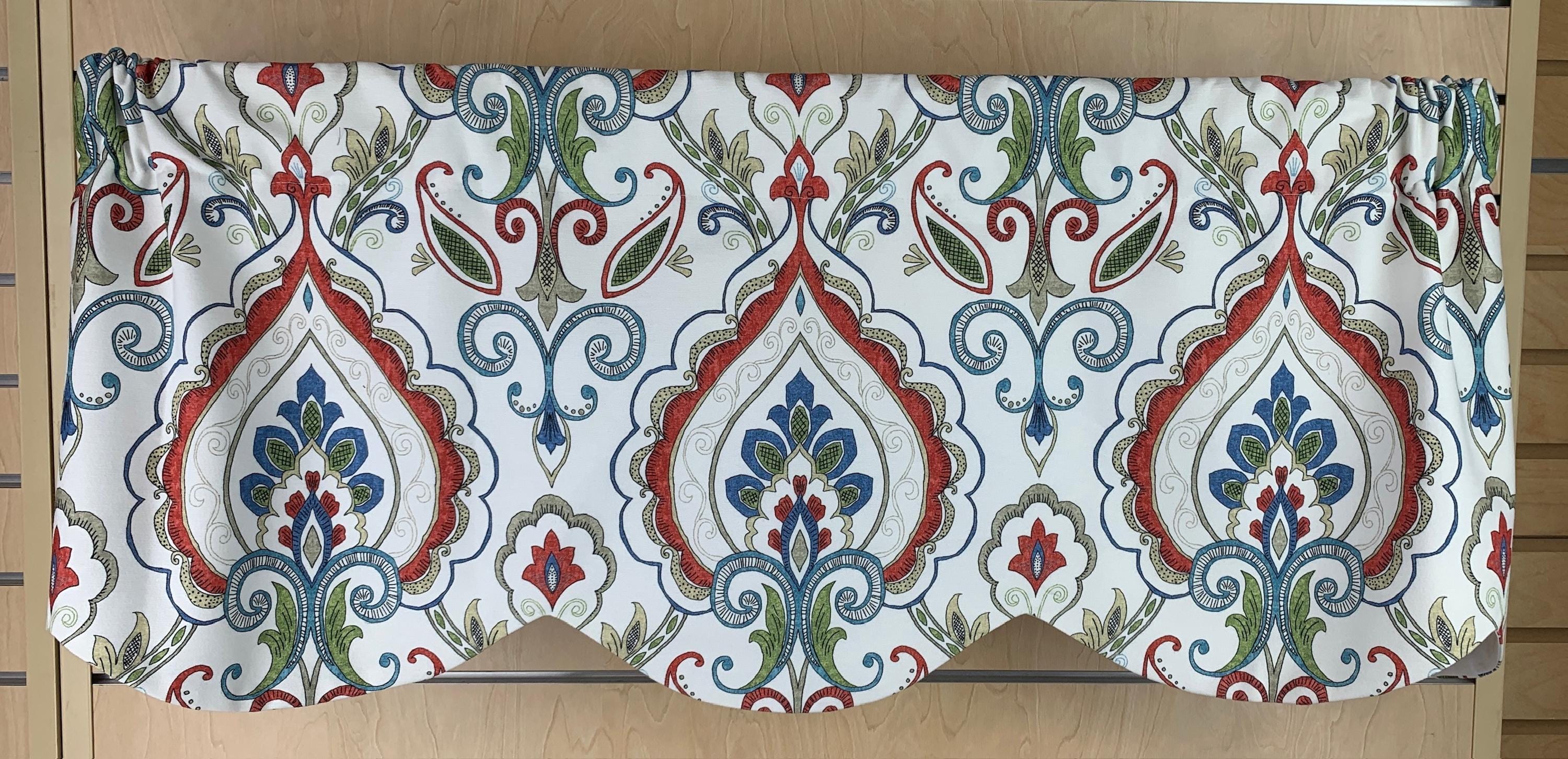 Delphine Scallop Cornice Valance - Etsy