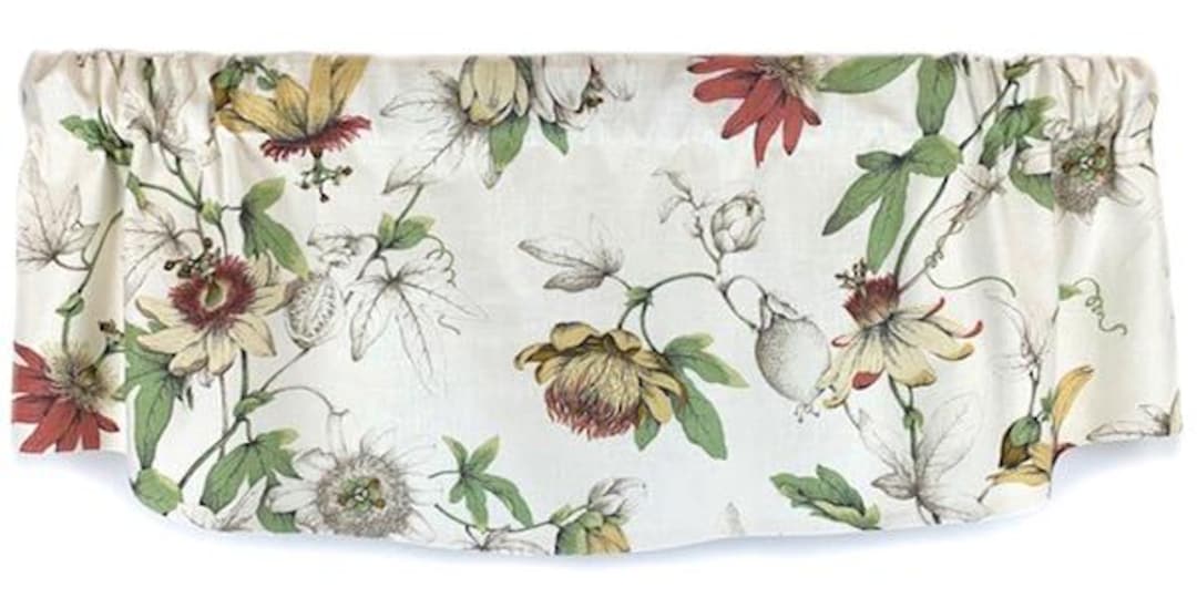Country Cottage Valance - Etsy
