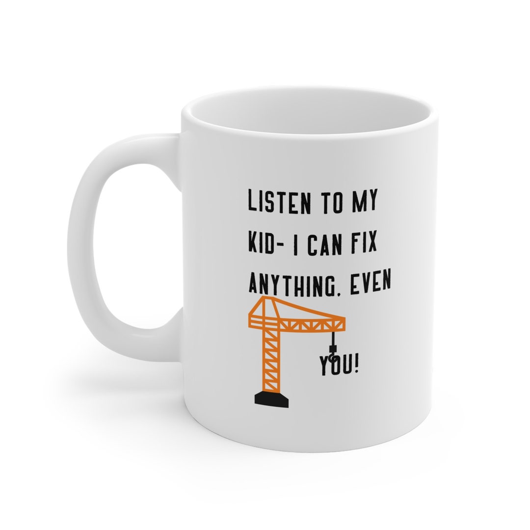 Dad Can Fix Anything Best Father's Day Mug, I Love You Dad Mug, Best ...