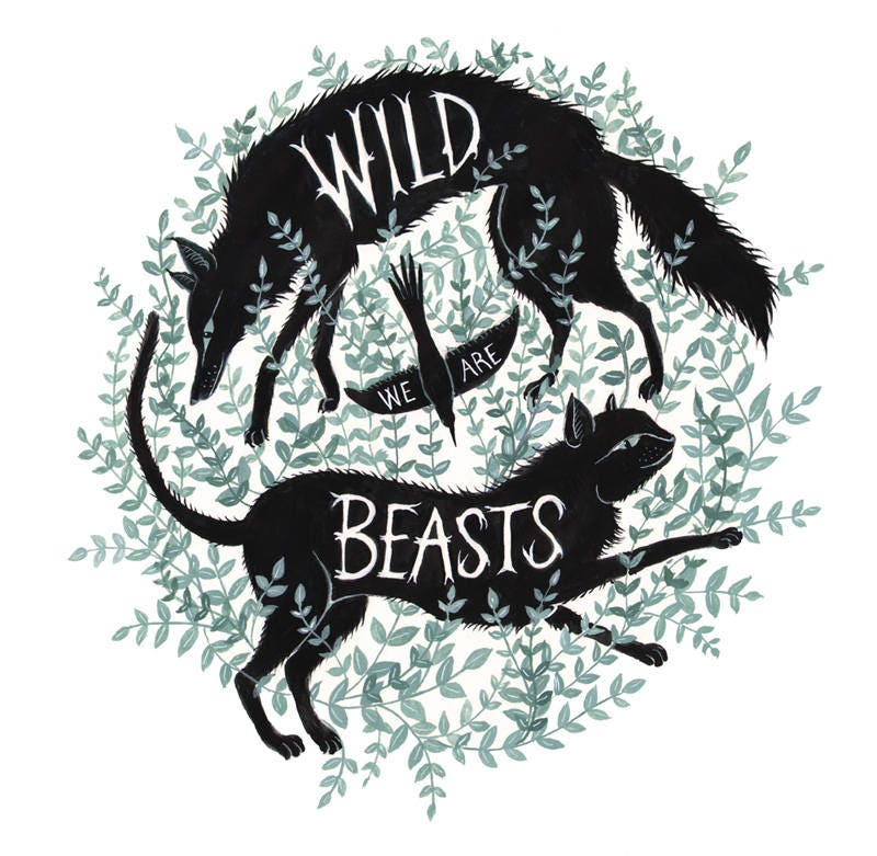 We are Wild Beasts - Print