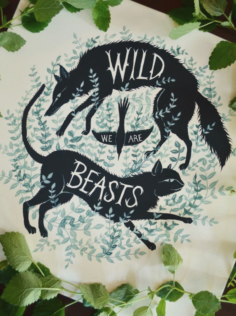We are Wild Beasts - Print