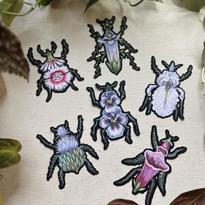 Botanical Beetles Sticker Set - Etsy