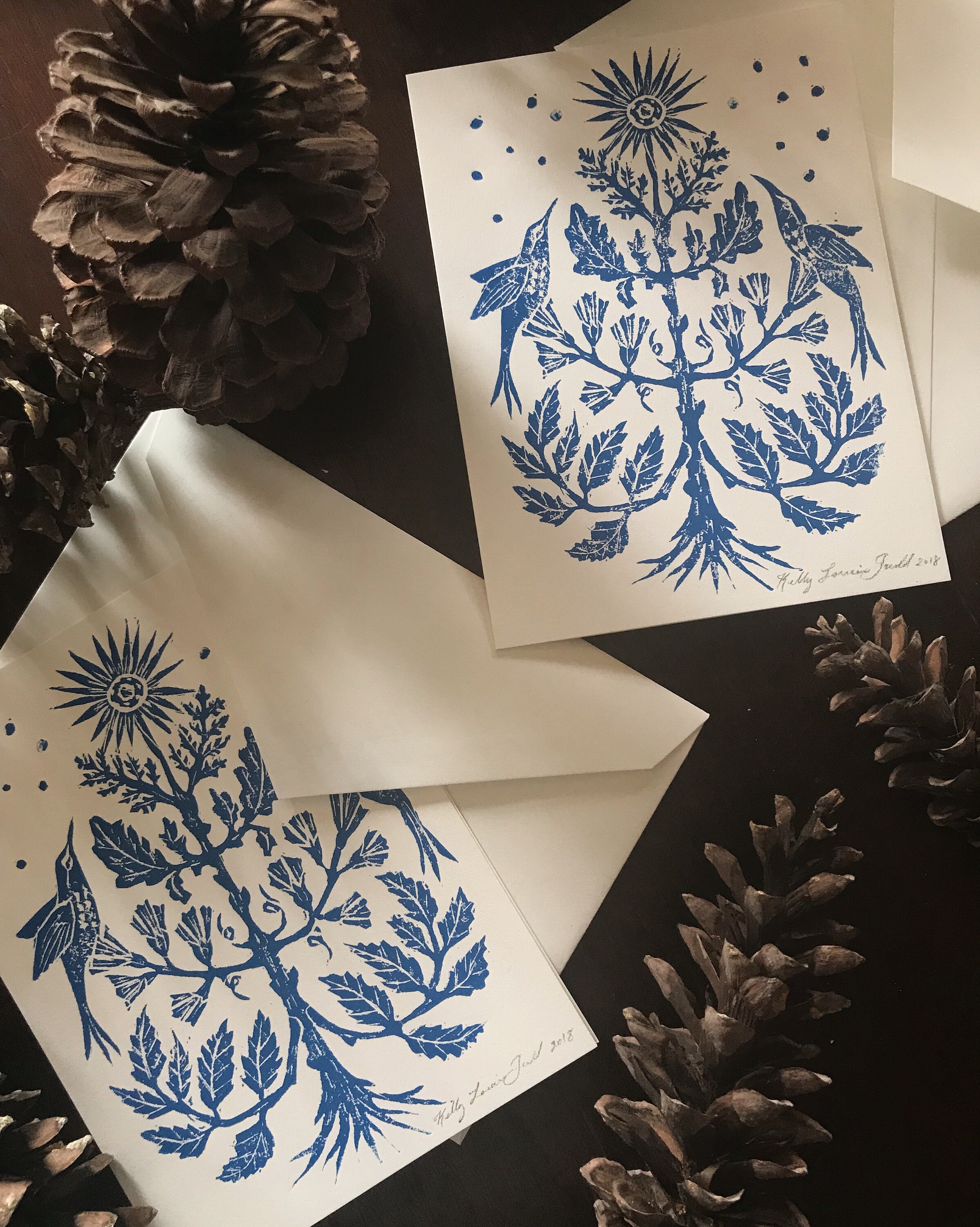 Winter Tree Note Card