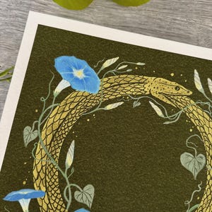 Ouroboros - Art Print - Etsy