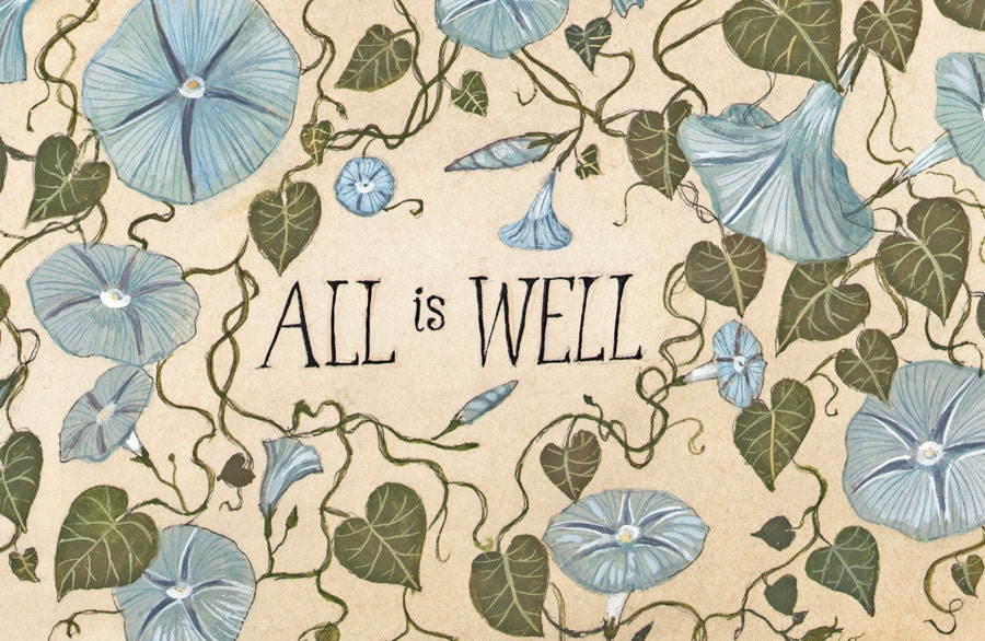 All is Well - Print