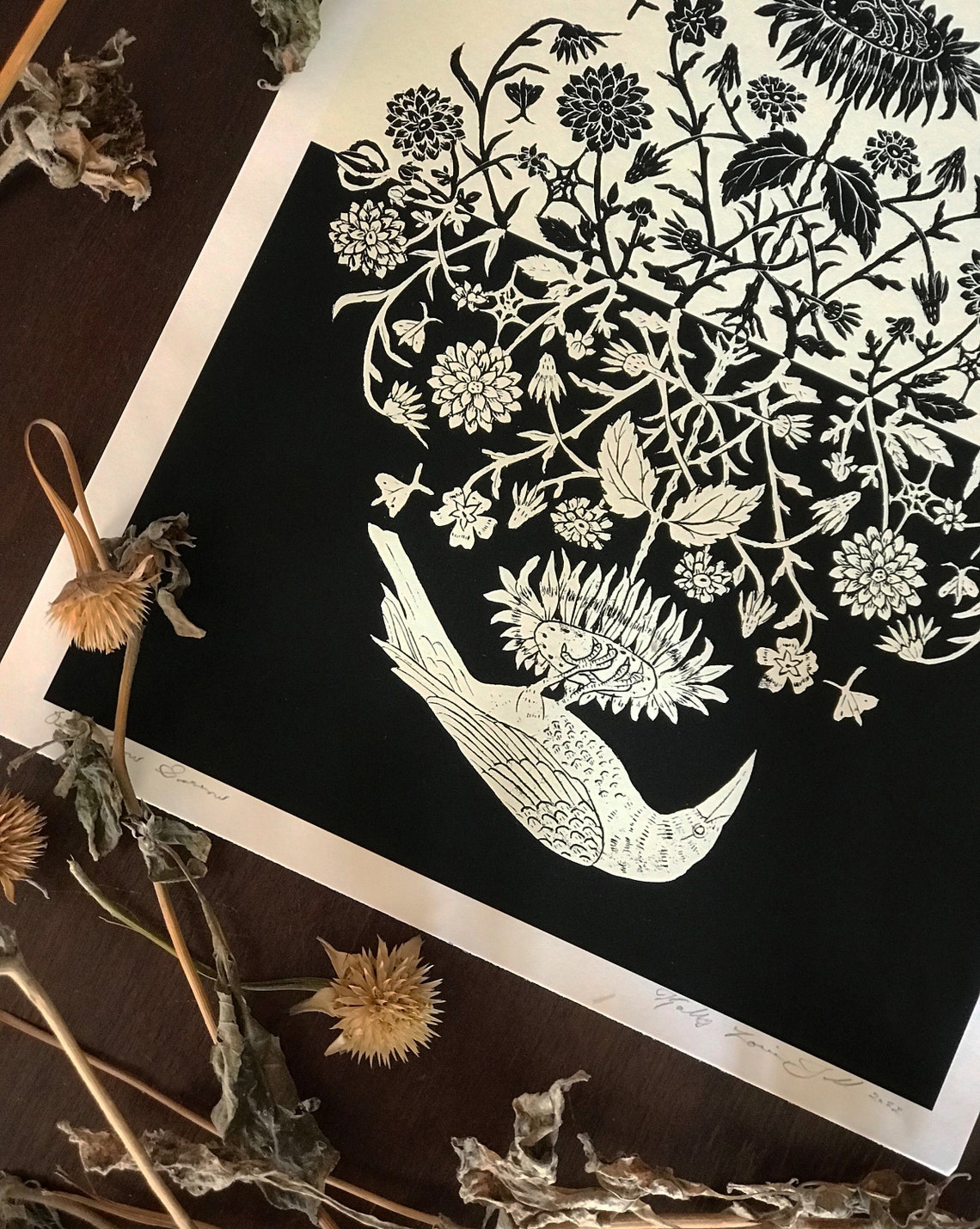 One Crow Sorrow - Print - Etsy