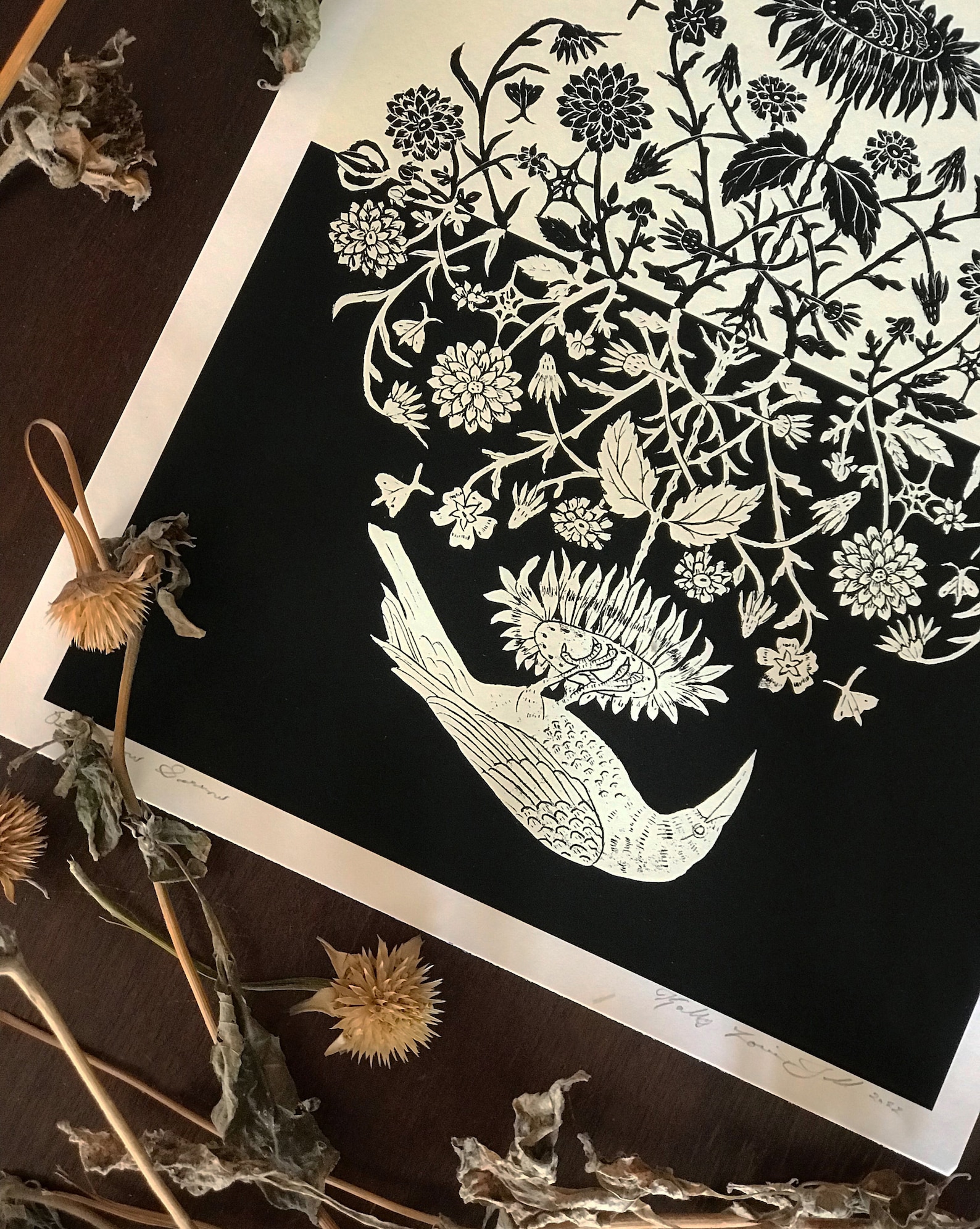 One Crow Sorrow - Print - Etsy