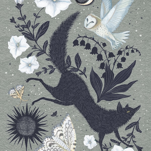 Fox and Owl - Etsy