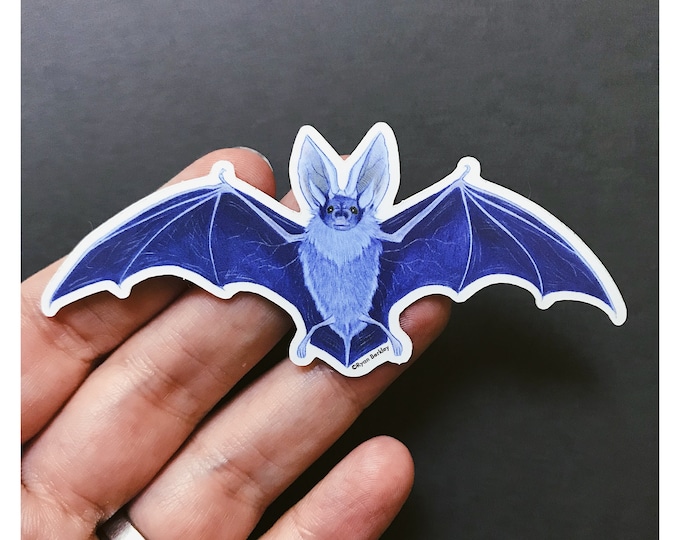 Vinyl Sticker Bat Laptop Sticker | Etsy